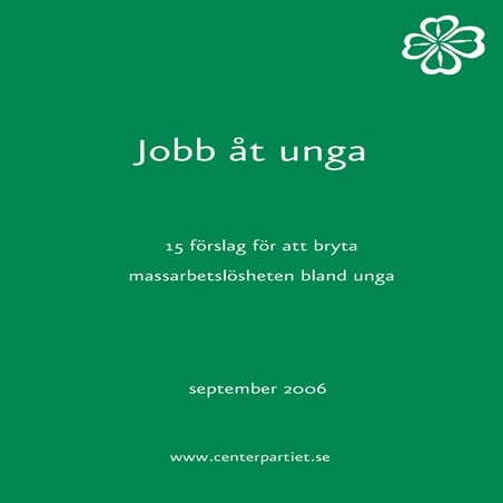 Jobb åt unga | PDF