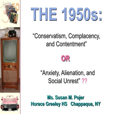 1950s americanculture | PPT