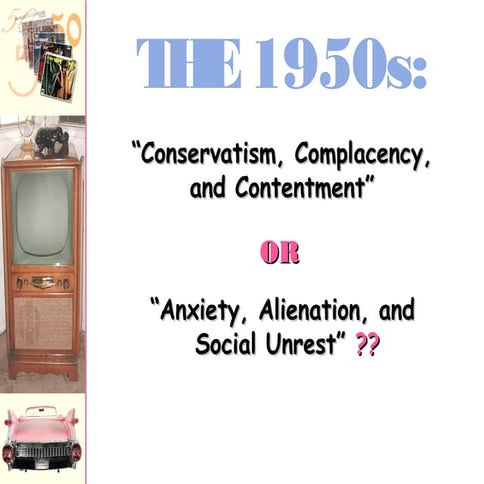 1950s Culture | PPT