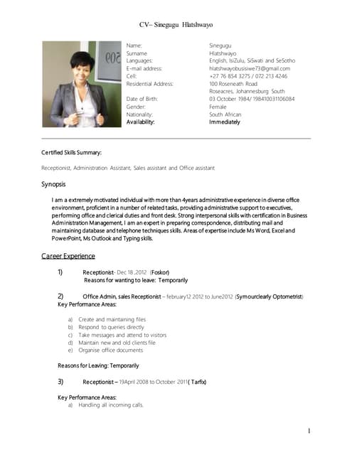 Mahmoud Hafez CV | PDF