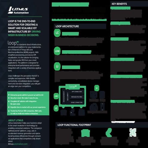 Loop Product Sheet | PDF