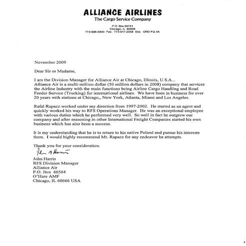 Rafal Letter Alliance | PDF