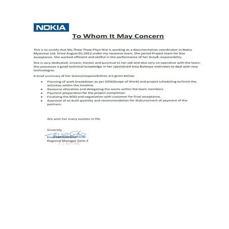 Recommadation Letter | PDF