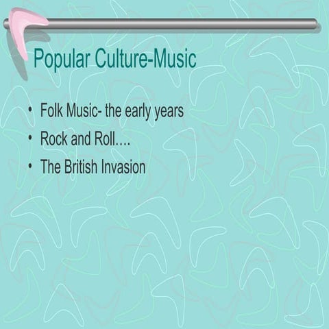 1960s Pop Culture: pt1 | PPT