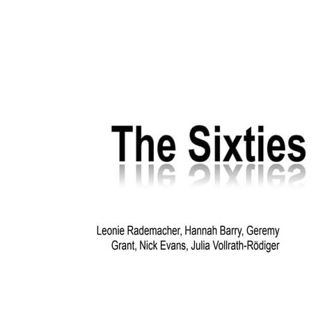 America_in_the_1960s_ Gateway presentation pptx | PPTX