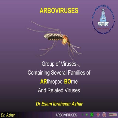 19629 lec 12 arboviruses medical virology | PPT