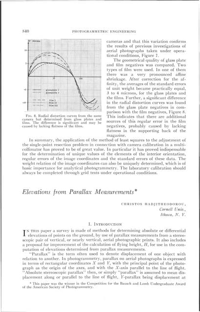 Principle of photogrammetry | PDF