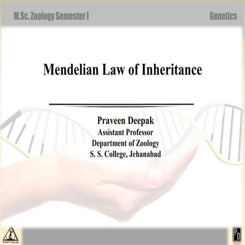 1970411271Mendelian Laws of Inheritance. | PDF