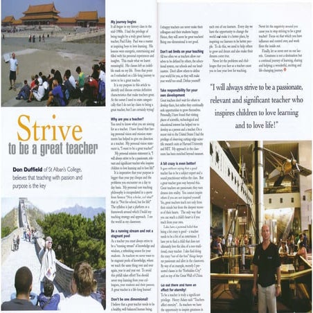 Don Duffield's Independent Education Article | PPT