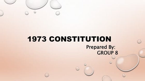 The 1987 philippine constitution | PPT
