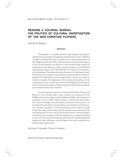 Indigenizing the Social Sciences | PPTX | Education