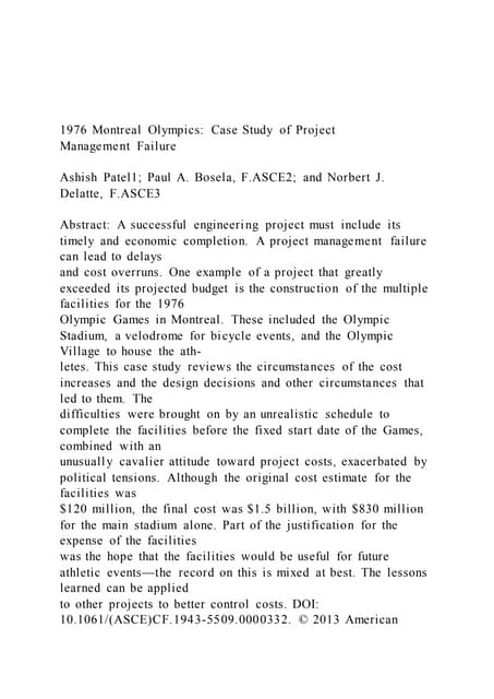 The Leaning Tower of Pisa. The Geotechnical issues and lessons | PPT