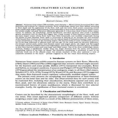 Lunar core dynamo | PDF