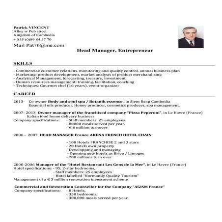 cv Patrick VINCENT eng | DOC