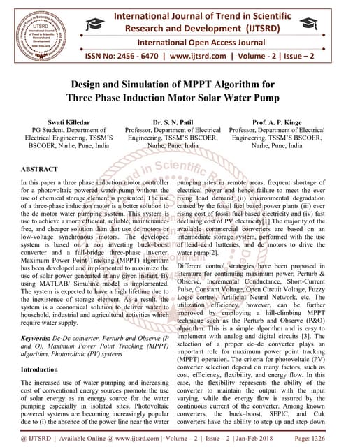 Design of Solar Powered PMDC Motor Drive For Agriculture Purpose (1).pptx