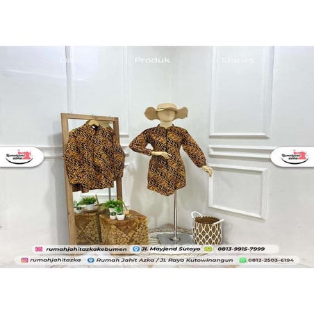 Baju Long Dress Couple by Rumah Jahit Azka | PDF