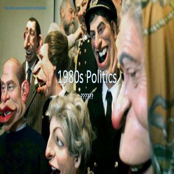 1980s Politics | PPTX