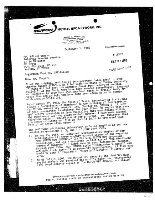 1982 irs acceptance letter 22 oct 82 | PDF