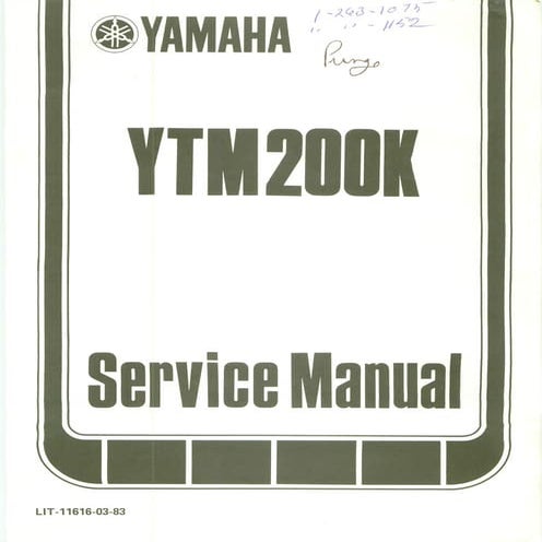 1983 Yamaha YTM200K Tri-Moto ATC Service Repair Manual.pdf