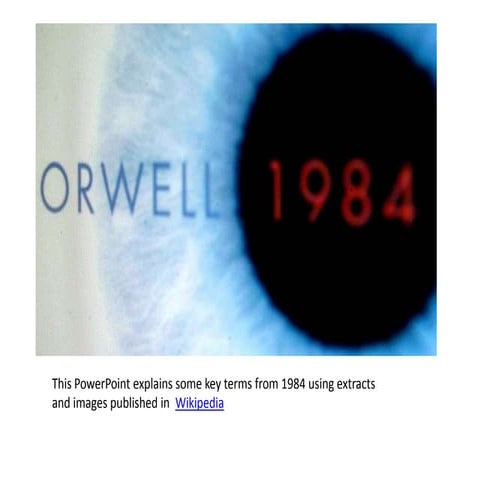 1984 Orwell PPT | PPT
