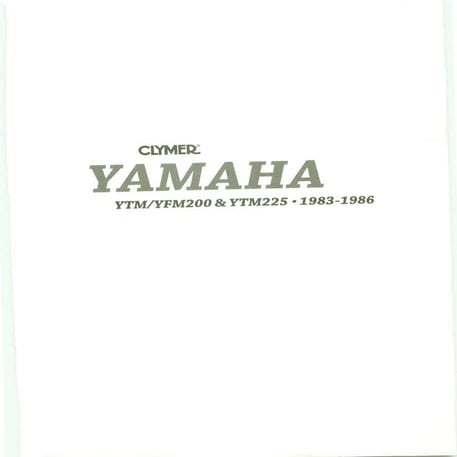 1984 Yamaha YTM200L Tri-Moto Service Repair Manual.pdf