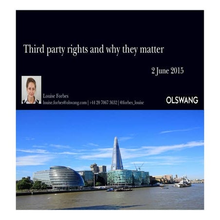 Third Party Rights and Why They Matter | PPT