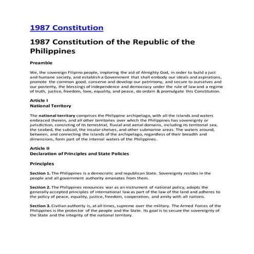 1987 constitution | DOCX