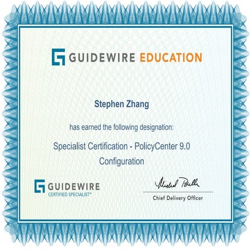 certification | PDF