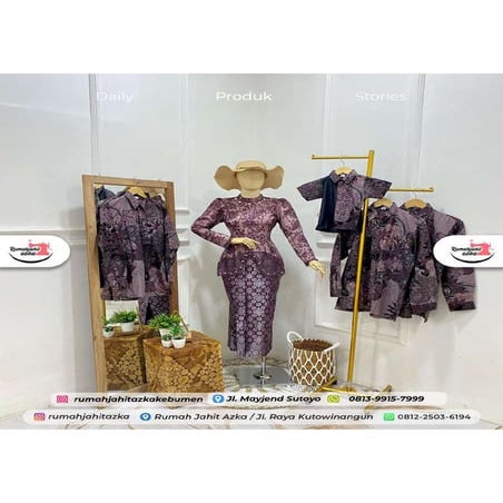 Sarimbit Keluarga Model Custom by Rumah Jahit Azka | PDF