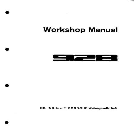 1991 Porsche 928 Service Repair Manual.pdf