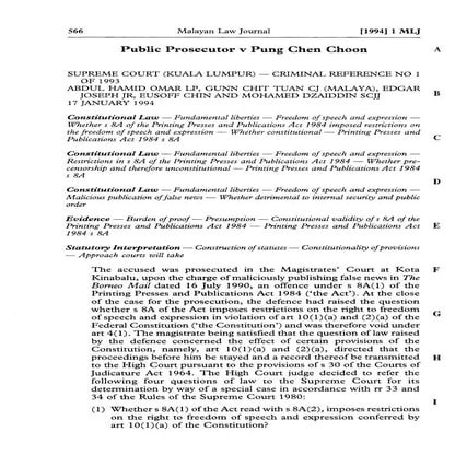 PP v Pung Chen Choon | PDF