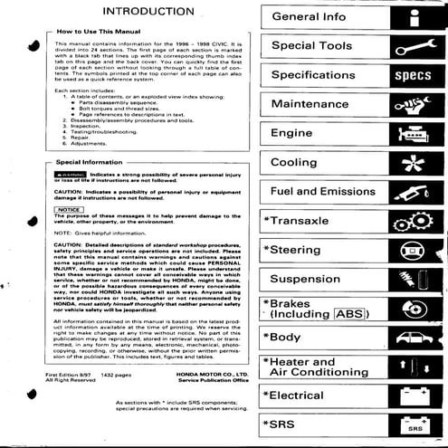 1998 Honda Civic Service Repair Manual.pdf