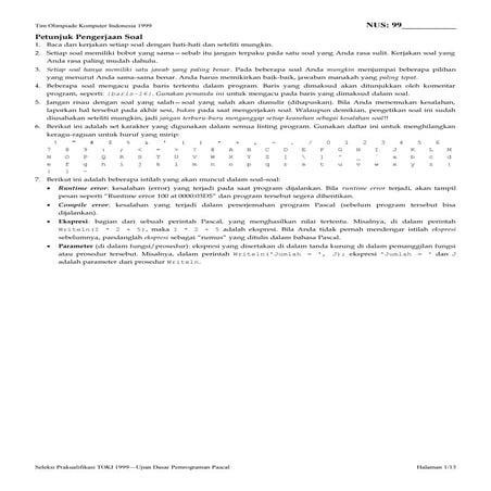 1999 turbo-pascal | DOC