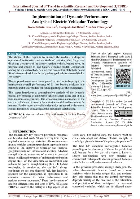 Modeling & Simulation of Electrical Vehicle DC Constant CC-CV Fast ...