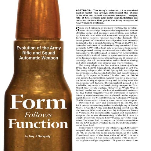 19 aug form_follows_function | PDF | Arms & Ammunition | Sensitive Topics