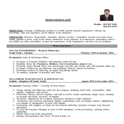 My Resume | DOCX