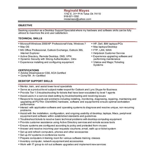 Marlon Back Resume 2016 | PDF