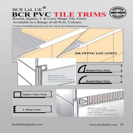 19 bcr pvc tile trim | PDF