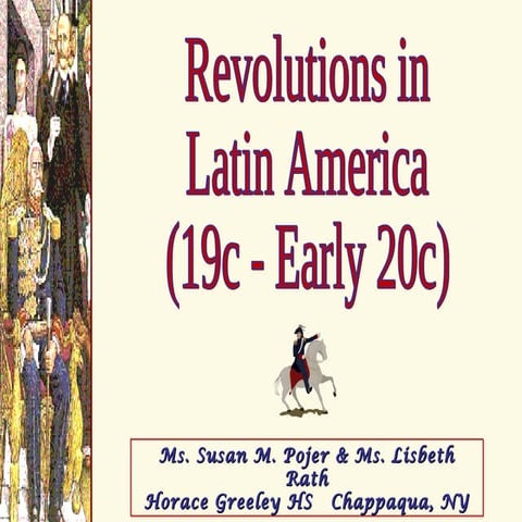 19c early20c revolutionsinlatinamerica (Mr. Macale) | PPT | South ...
