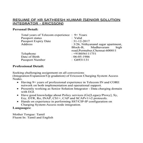kundan_resume | DOC