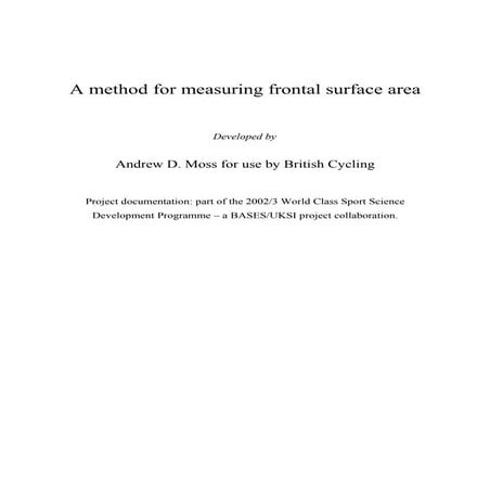 Calculation of FSA method | PDF