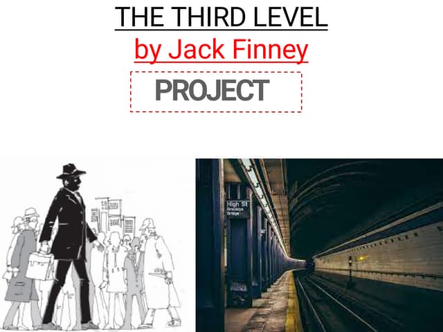 The Third Level - Class 12 - English Vistas | PPTX