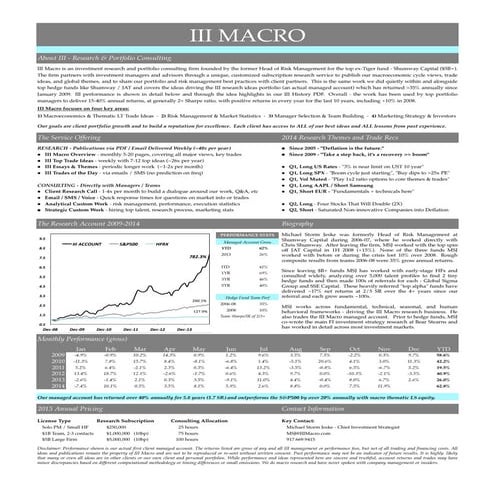 III Macro NOV 2014 | PDF | Business Accounting & Finance | Business