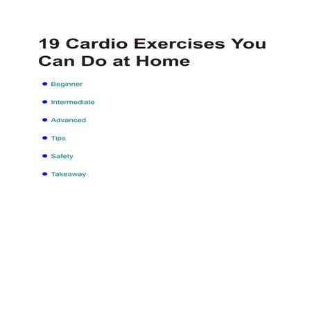 19 Cardio Exercises You Can Do at Home.pdf