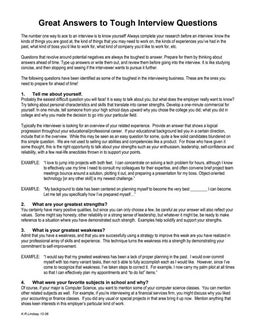 Job interview mistakes | PDF