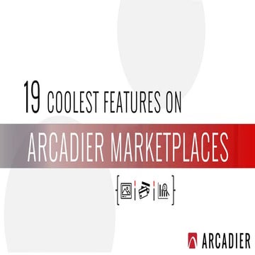 19 Coolest Features on Arcadier | PPT