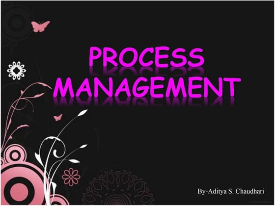 Process life cycle | PPT