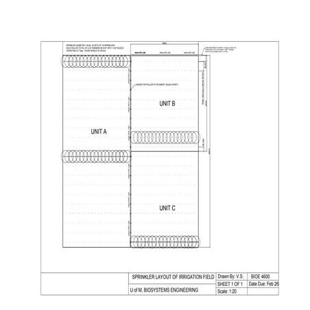 Water Irrigation Drawing 1.1 | PPT
