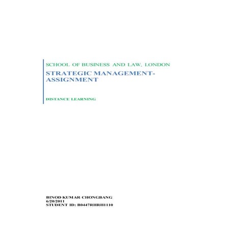 Assignment- SM | PDF
