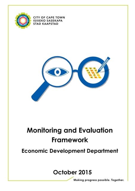 Monitoring, Evaluation and Reporting | PPT | Infectious Diseases | Diseases and Conditions